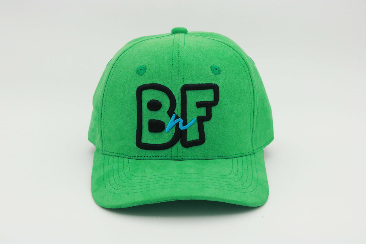 Premium Suede Baseball Cap in Green - Lightweight – BnF Studio