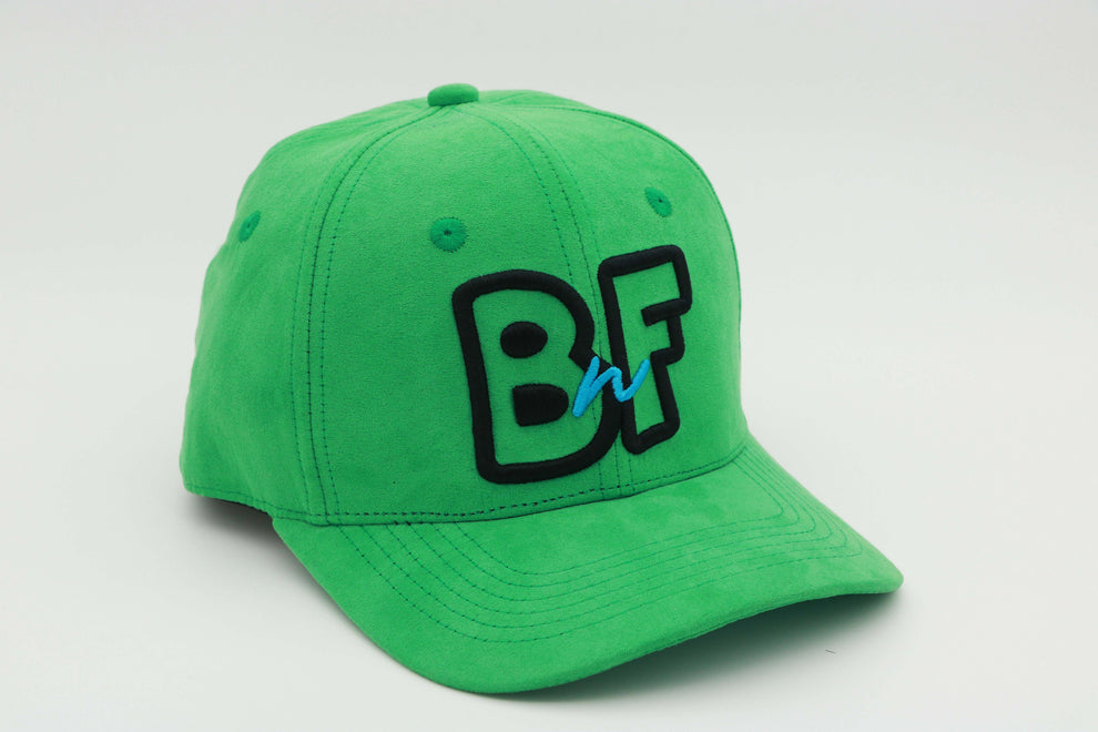 Premium Suede Baseball Cap in Green - Lightweight – BnF Studio