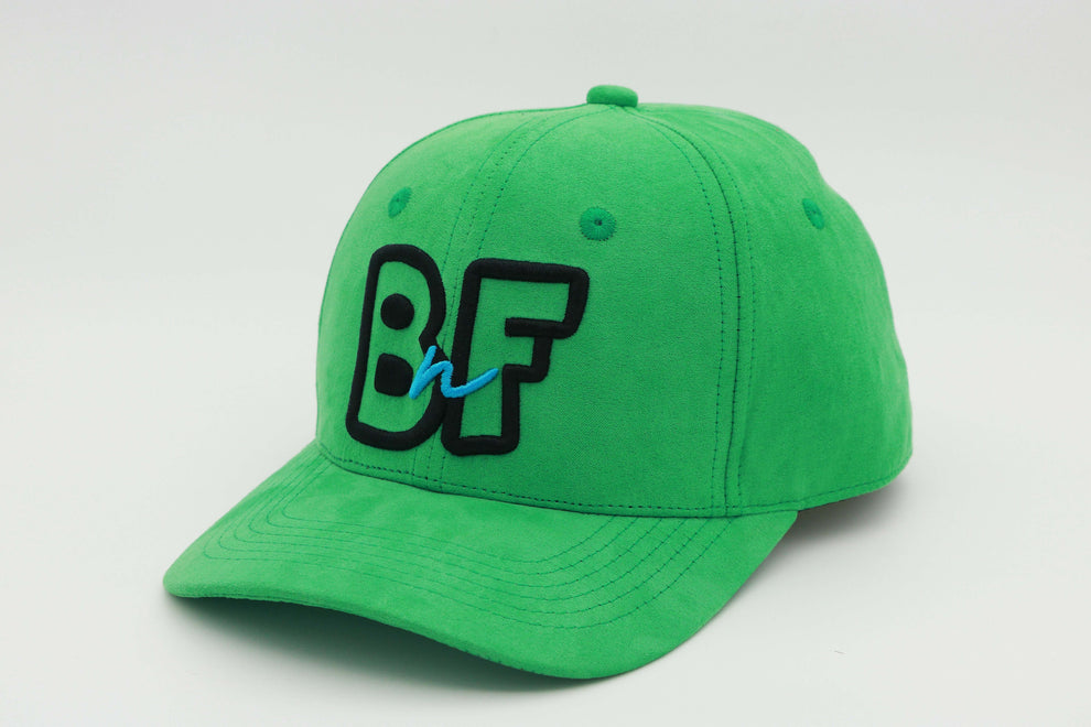 Premium Suede Baseball Cap in Green - Lightweight – BnF Studio