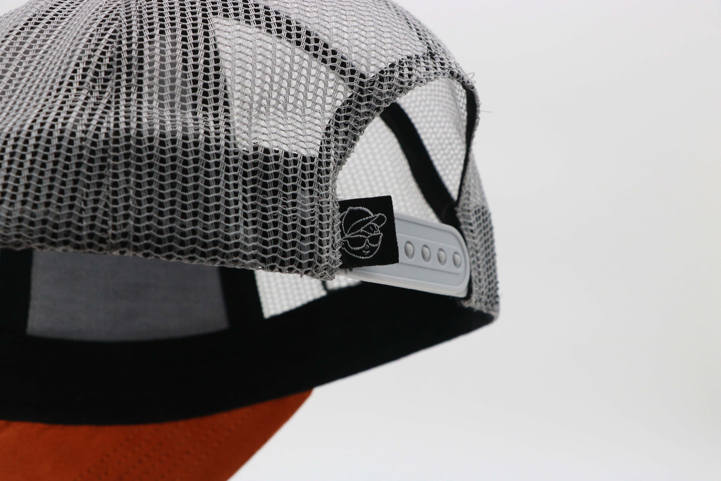 Breathable Light Blue Cotton Snapback Cap with Premium Suede Brim - Adjustable & Lightweight ...